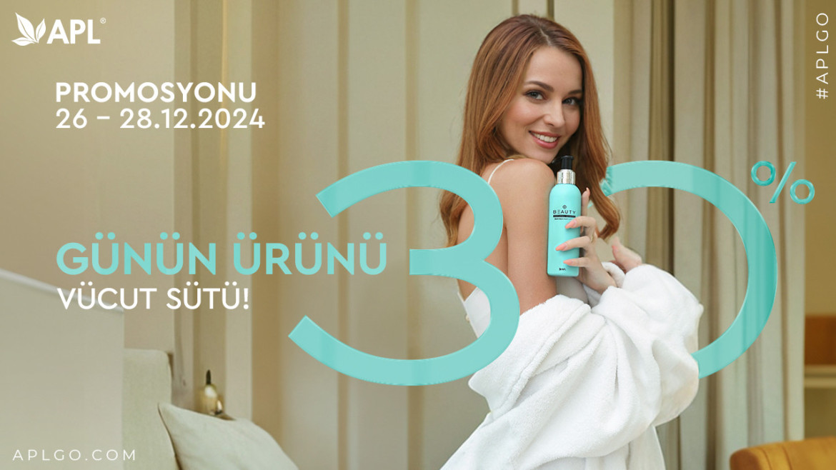 GÜNÜN ÜRÜNÜ: Vücut Sütü!