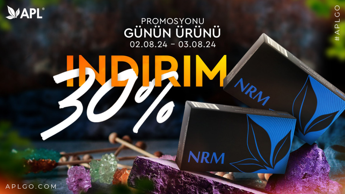 Günün ürünü %30 indirim ile NRM