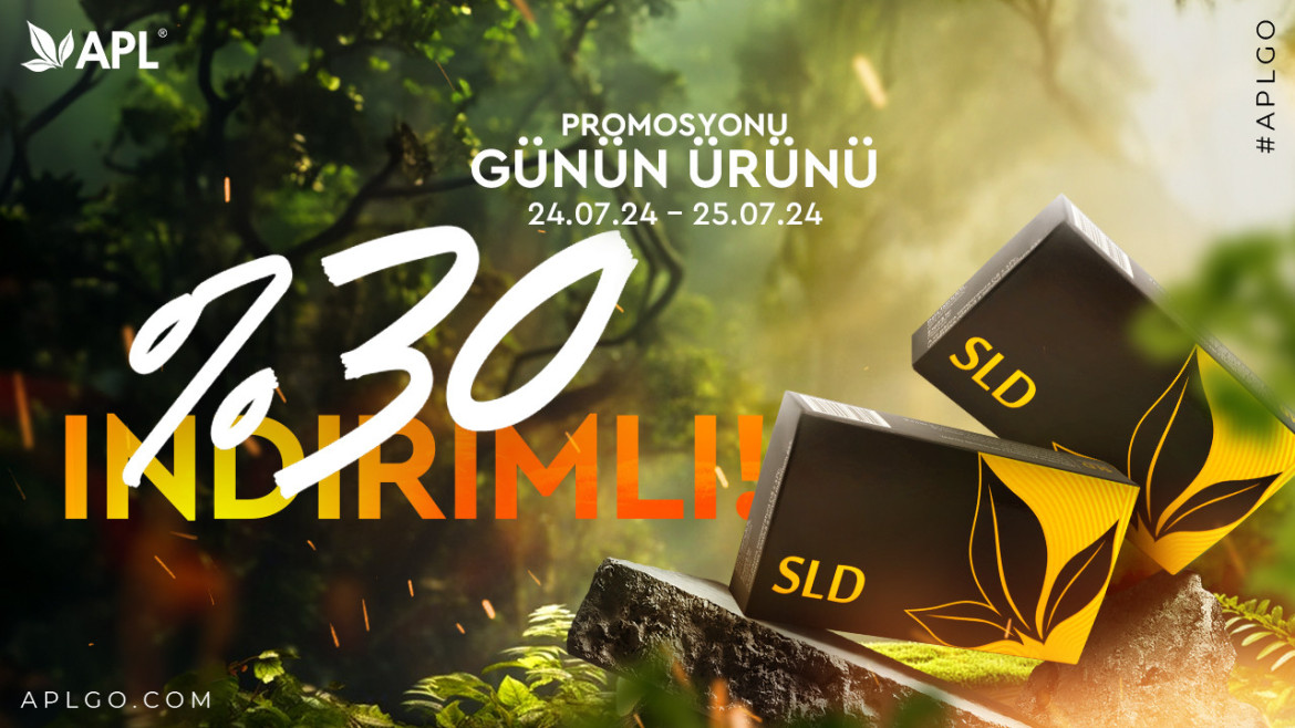Günün ürünü SLD- %30 indirimli!