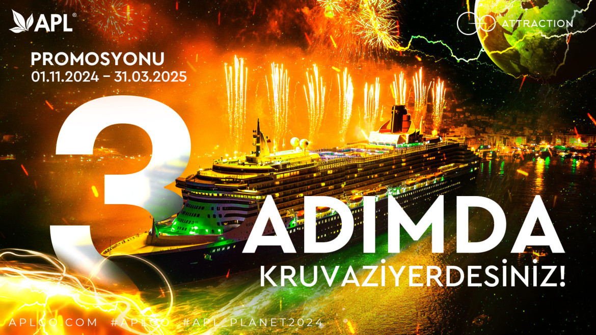 3 ADIMDA KRUVAZİYERDESİNİZ!